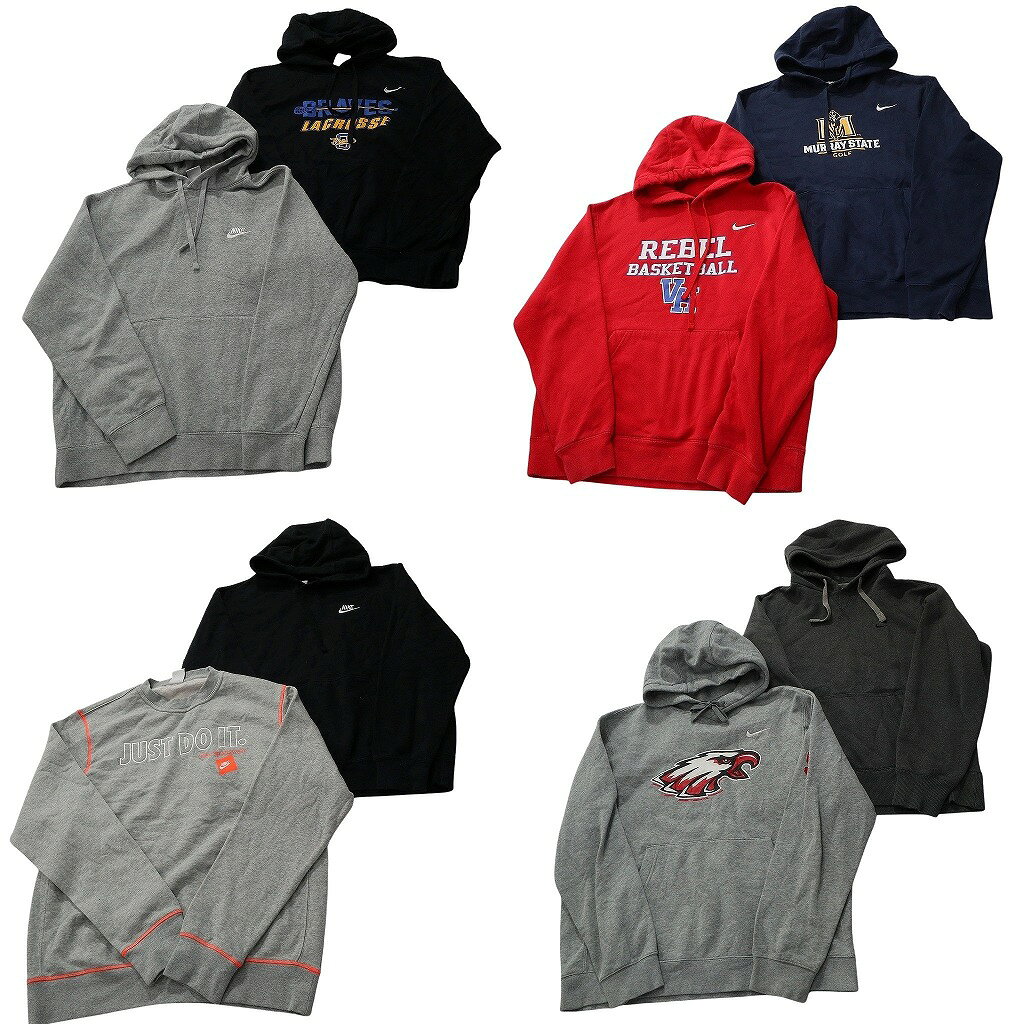 DESCRIPTION 商品名古着卸 まとめ売り ナイキ NIKE スウェット 8枚セット (メンズ M ) フーディー カレッジ風 スウォッシュロゴ 中古 古着 NE2933 性別メンズ※記載のない性別の商品が含まれてる場合がございます。...