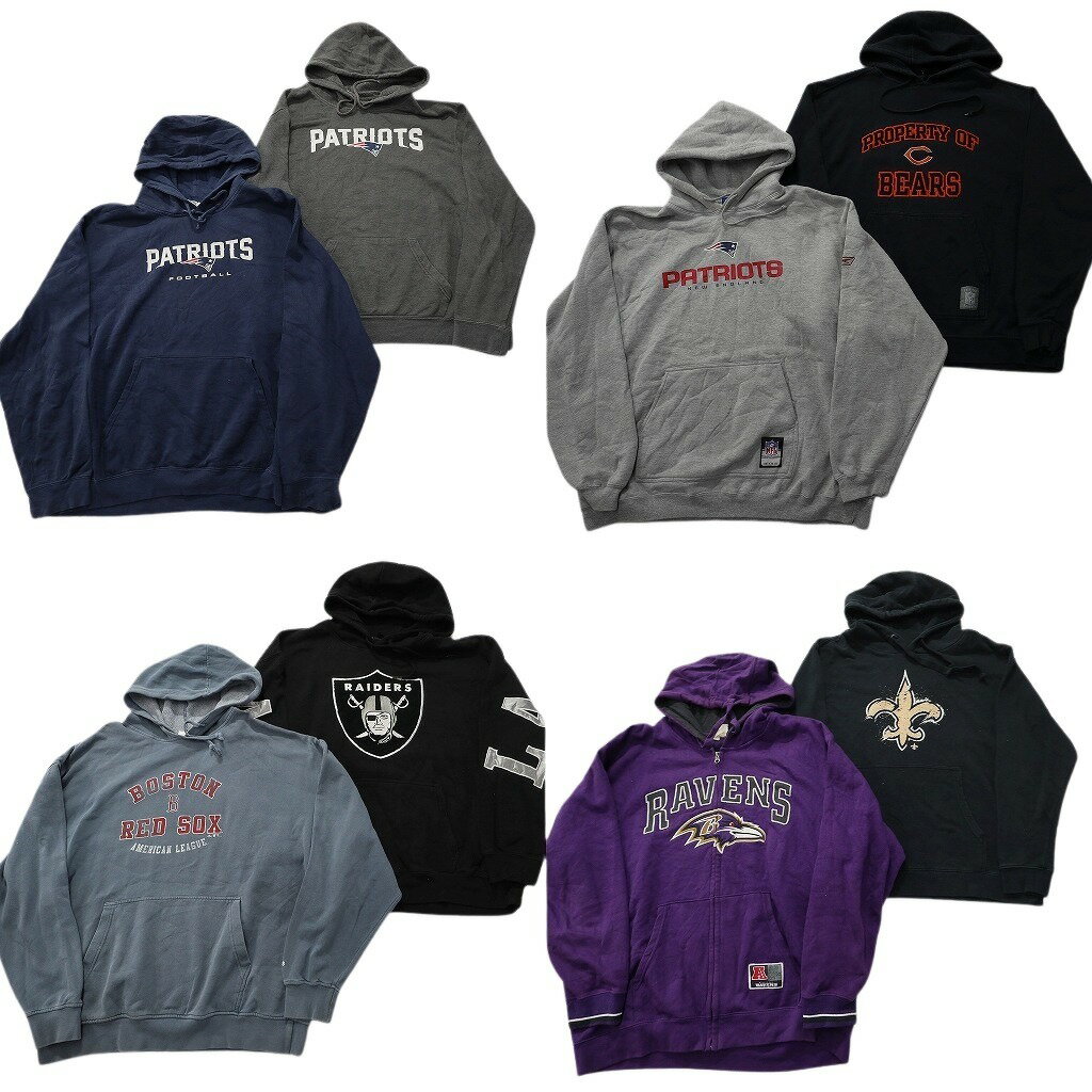 DESCRIPTION 商品名古着卸 まとめ売り プロチーム スウェット 8枚セット ( メンズ XL ) MLB NFL レッドソックス セインツ ベアーズ 中古 古着 NE3263 性別メンズ※記載のない性別の商品が含まれてる場合がござ...