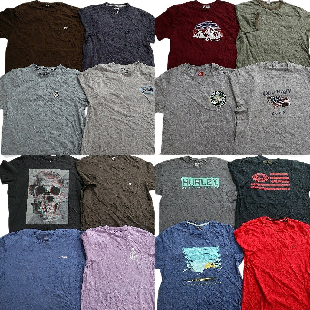 DESCRIPTION 商品名古着卸 まとめ売り ブランドMIX Tシャツ 16枚セット ( メンズ XL ) エアロポステール リーバイス チャップス GAP 中古 古着 NE4848 性別メンズ※記載のない性別の商品が含まれてる場合がご...
