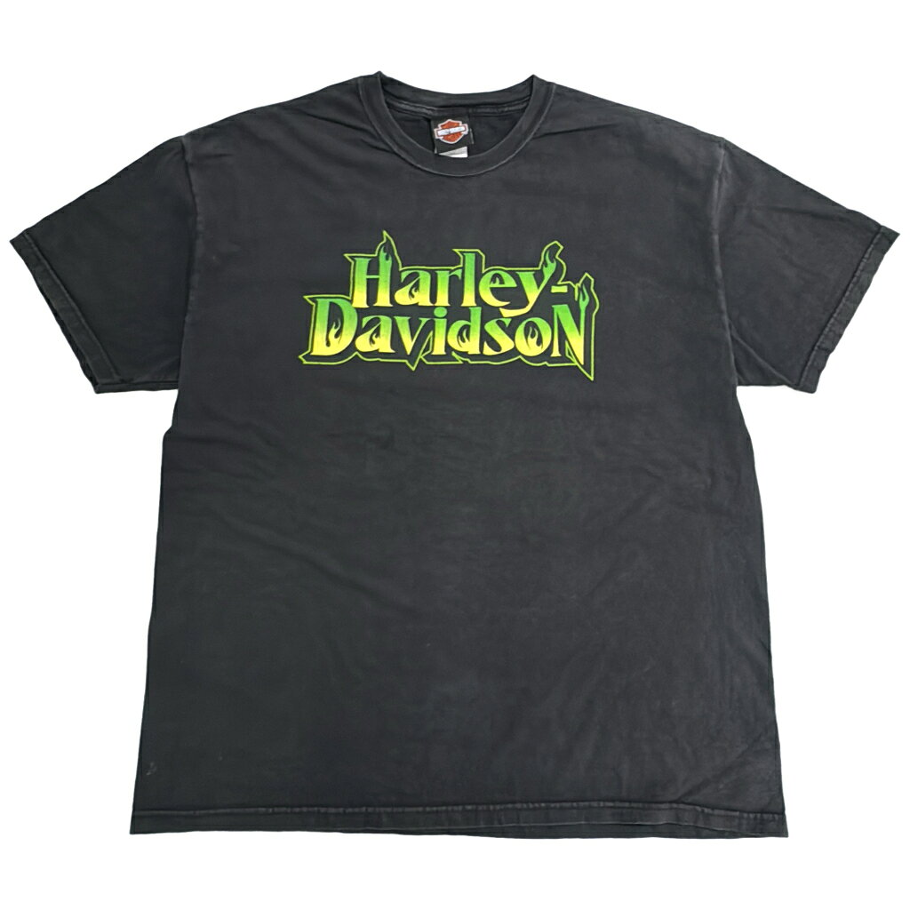 DESCRIPTION ブランドHARLEY DAVIDSON/ハーレーダビッドソン サイズ【サイズ】XL【実寸】 肩幅：約57cm着丈：約70cm身幅：約60cm袖丈：約21cm 主な素材表地 : コットン 色ブラック 仕様 生産国 : ...