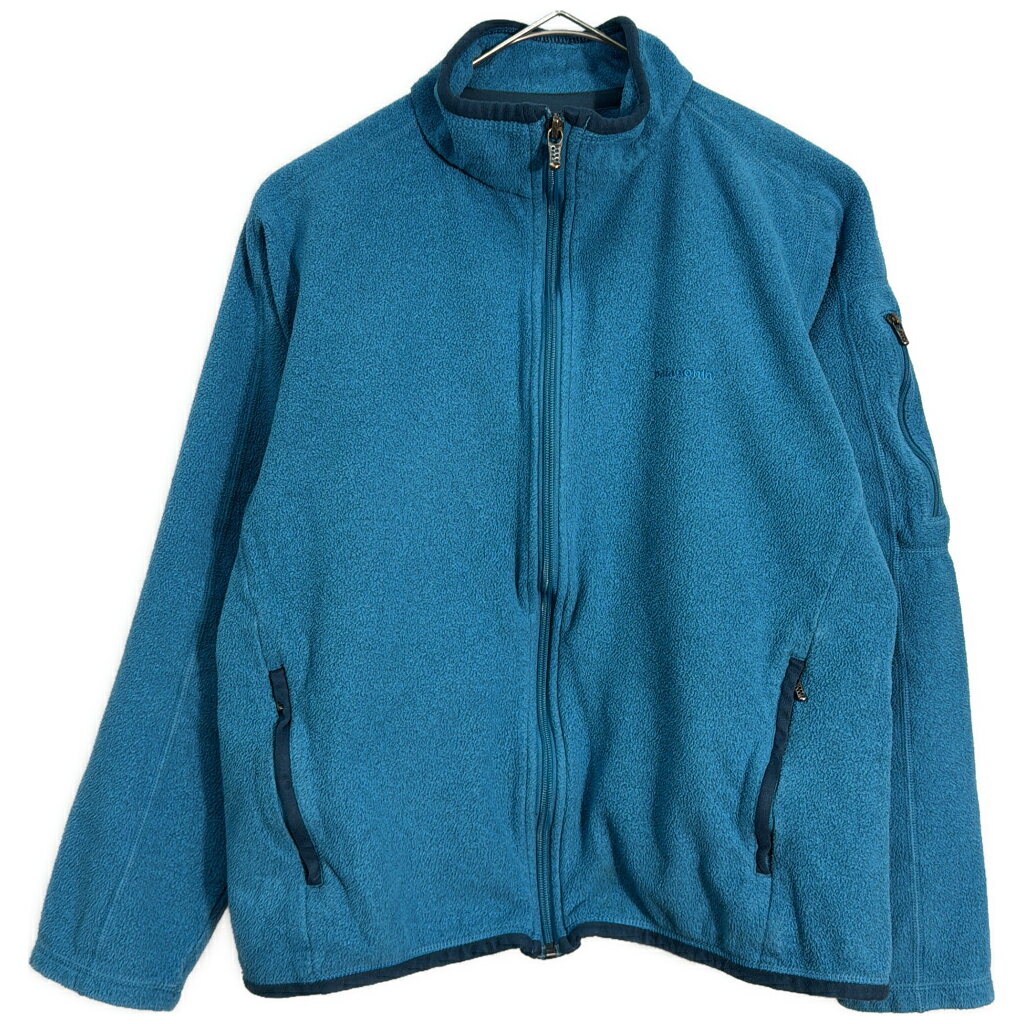 DESCRIPTION ブランドpatagonia/パタゴニア サイズ【サイズ】M【実寸】 着丈：約53cm身幅：約48cm裄丈：約74cm袖下丈：約47cm 主な素材表地 : ポリエステル 色ブルー 仕様 アウトドア 状態 汚れ： 裾にシ...