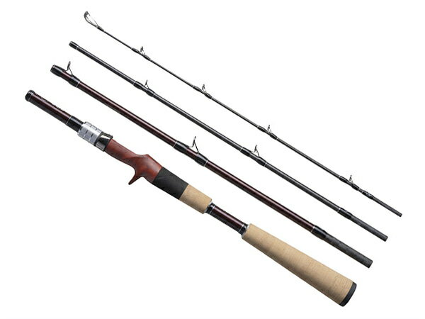 ■使用頻度の高いビッグベイト2-4オンスを振りぬける パックロッドBC4シリーズのヘビークラスロッド。 2-4オンスルアーの遠投やピンスポット撃ちのフィーリングを高めたモデル。 そのために胴部をMXHよりも20%強化し、ティップ部も10%強...