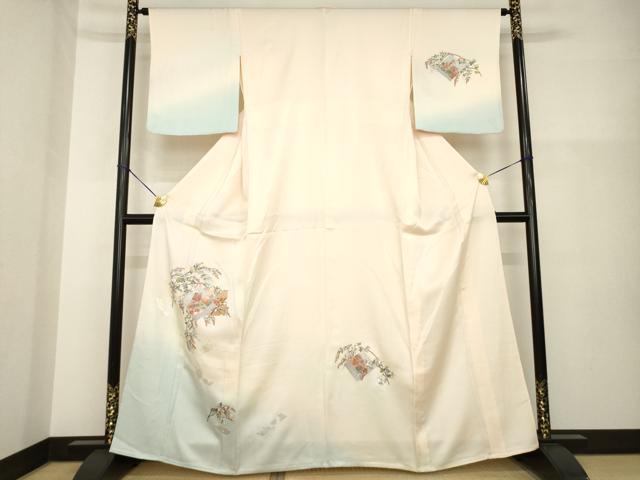■■■　サイズ　■■■ 身丈 163cm（肩から） 裄丈 64cm 袖丈 49cm　縫込み 5cm 袖幅 32cm 前幅 24cm 後幅 30cm 着物縫いこみ 内揚げ 6cm 裄 お袖側 約2cm　身頃側 約1.5cm ■■■　商品詳細　...