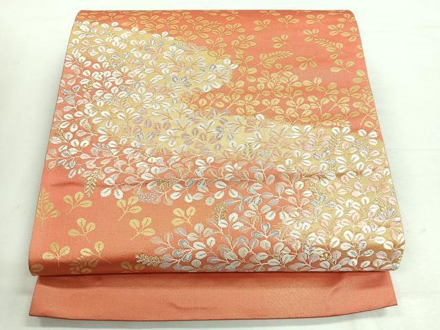 ■■■　サイズ　■■■ 長さ 438cm 幅 31cm程 ■■■　商品詳細　■■■ 【正絹・未仕立て】 詳細に関しましては、画像をご確認ください。 大変上質な逸品になります。 お安く出品致しますので、是非この機会にいかがでしょうか？ ■■■...
