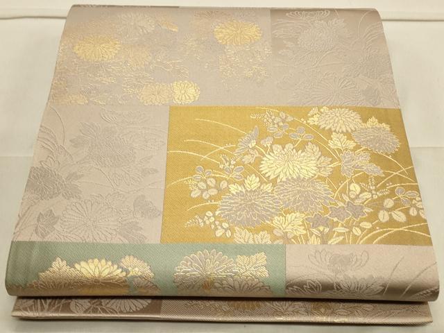 ■■■　サイズ　■■■ 長さ 444cm 幅 31cm程 ■■■　商品詳細　■■■ 【正絹】 詳細に関しましては、画像をご確認ください。 大変上質な逸品になります。 お安く出品致しますので、是非この機会にいかがでしょうか？ ■■■　注意事項...