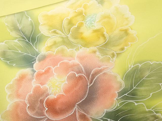 ■■■　サイズ　■■■ 身丈 155cm（肩から） 裄丈 63cm 袖丈 48cm　縫込み 4cm 袖幅 33cm 前幅 23.5cm 後幅 26.5cm 着物縫いこみ 内揚げ 0cm 裄 お袖側 約3cm　身頃側 約4cm ■■■　商品詳...
