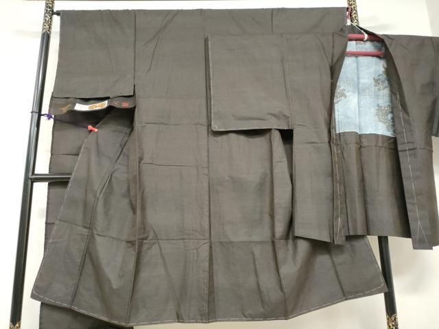 ■■■　サイズ　■■■ 【着物】 身丈 133cm（肩から） 裄丈 66cm 袖丈 46cm　縫込み 4cm 袖幅 34cm 前幅 24.5cm 後幅 30.5cm 着物縫いこみ 内揚げ 11cm 裄 お袖側 約2cm　身頃側 約3cm 【...