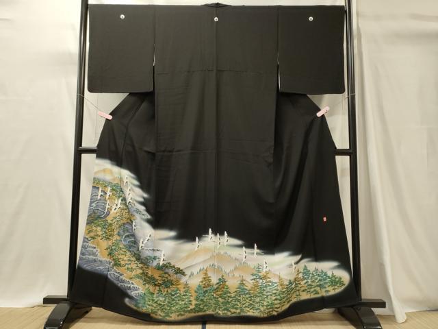 ■■■　サイズ　■■■ 身丈 162cm（肩から） 裄丈 67cm 袖丈 47.5cm　縫込み 6.5cm 袖幅 35cm 前幅 25cm 後幅 31cm 着物縫いこみ 内揚げ 5cm 裄 お袖側 約1cm　身頃側 約3cm ■■■　商品詳...