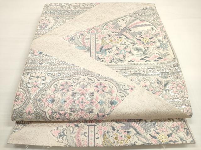 ■■■　サイズ　■■■ 長さ 416cm 幅 30.5cm程 ■■■　商品詳細　■■■ 【正絹・芯なし】 詳細に関しましては、画像をご確認ください。 大変上質な逸品になります。 お安く出品致しますので、是非この機会にいかがでしょうか？ ※た...