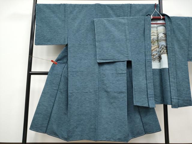 ■■■　サイズ　■■■ 【着物】 身丈 144cm（肩から） 裄丈 69cm 袖丈 48.5cm 袖幅 35cm 前幅 25cm 後幅 30cm 着物縫いこみ 内揚げ 3.5cm 裄 お袖側 約 1cm　身頃側 約 1cm 【羽織】 身丈 ...