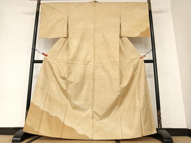 ■■■　サイズ　■■■ 身丈 165.5cm（肩から） 裄丈 67cm 袖丈 50cm　縫込み 4.5cm 袖幅 34cm 前幅 23.5cm 後幅 30cm 着物縫いこみ 内揚げ 3.5cm 裄 お袖側 約2cm　身頃側 約2cm ■■■...