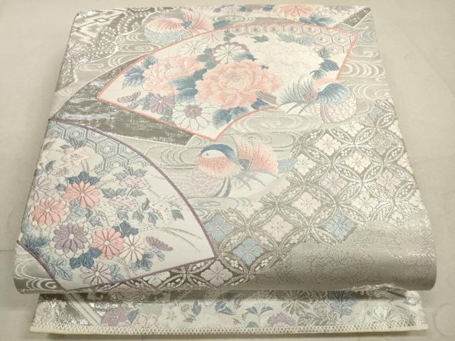 ■■■　サイズ　■■■ 長さ 428cm 幅 31cm程 ■■■　商品詳細　■■■ 【正絹・芯なし】 詳細に関しましては、画像をご確認ください。 大変上質な逸品になります。 お安く出品致しますので、是非この機会にいかがでしょうか？ ■■■　...