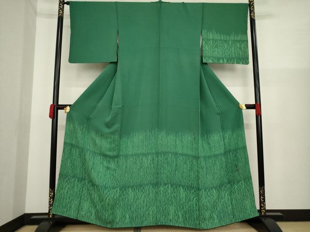 ■■■　サイズ　■■■ 身丈 160cm（肩から） 裄丈 65cm 袖丈 48cm　縫込み 5cm 袖幅 34cm 前幅 24cm 後幅 29cm 着物縫いこみ 内揚げ 0cm 裄 お袖側 約1cm　身頃側 約2cm ■■■　商品詳細　■■...