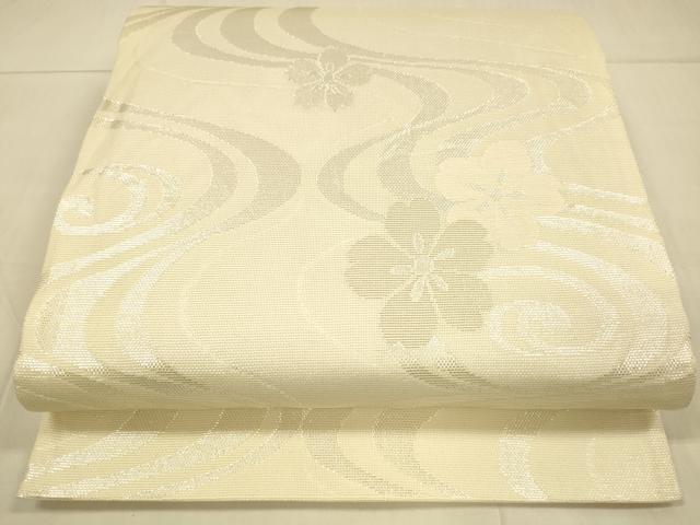■■■　サイズ　■■■ 長さ 422cm 幅 30.5cm程 ■■■　商品詳細　■■■ 【正絹】 状態は接写画像のように 柄止まり・裏地に薄い汚れがございますが その他特に目立ったシミ汚れなどもなく大変良い状態です。 大変上質な逸品になりま...
