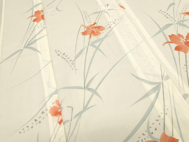 ■■■　サイズ　■■■ 身丈 163cm（肩から） 裄丈 63cm 袖丈 53cm　縫込み 5cm 袖幅 32.5cm 前幅 24.5cm 後幅 28.5cm 着物縫いこみ 内揚げ 0cm 裄 お袖側 約2cm　身頃側 約2.5cm ■■■...