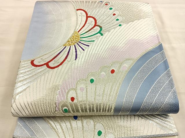 ■■■　サイズ　■■■ 長さ 436cm 幅 31cm程 ■■■　商品詳細　■■■ 【正絹・芯なし】 詳細に関しましては、画像をご確認ください。 大変上質な逸品になります。 お安く出品致しますので、是非この機会にいかがでしょうか？※汚れ等に...