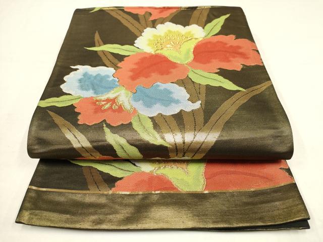 ■■■　サイズ　■■■ 長さ 424cm 幅 30.5cm程 ■■■　商品詳細　■■■ 【正絹・関西仕立て】 状態は締めてはおりますが 特に目立ったシミ汚れなどもなく大変良い状態です。 大変上質な逸品になります。 お安く出品致しますので、是...