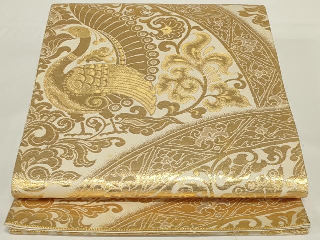 ■■■　サイズ　■■■ 長さ 420cm 幅 30cm程 ■■■　商品詳細　■■■ 【正絹】 詳細に関しましては、画像をご確認ください。 大変上質な逸品になります。 お安く出品致しますので、是非この機会にいかがでしょうか？ ※たれ先未かがり...