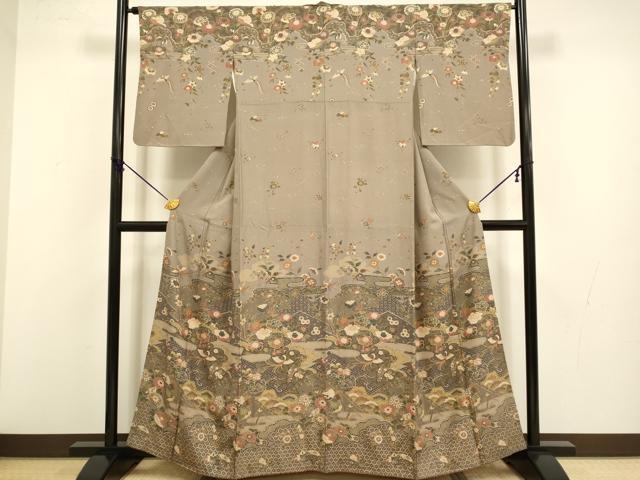 ■■■　サイズ　■■■ 身丈 160cm（肩から） 裄丈 65cm 袖丈 51cm　縫込み 4.5cm 袖幅 32.5cm 前幅 23.5cm 後幅 30.5cm 着物縫いこみ 内揚げ 0cm 裄 お袖側 約2cm　身頃側 約2.5cm ■...