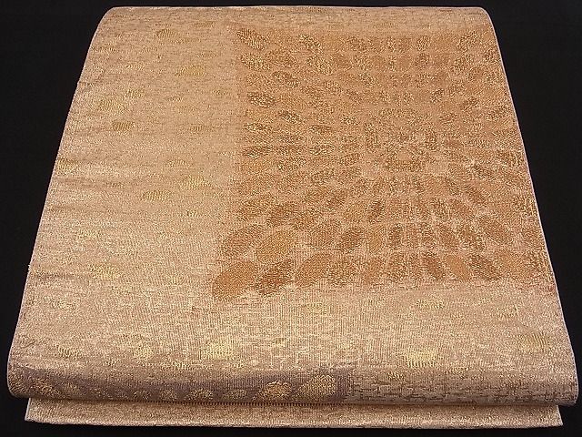 ■■■　サイズ　■■■ 長さ 428cm 幅 31cm程 ■■■　商品詳細　■■■ 【正絹・芯なし】状態は締めてはおりますが特に目立ったシミ汚れなどもなく大変良い状態です。大変上質な逸品になります。お安く出品致しますので、是非この機会にいか...