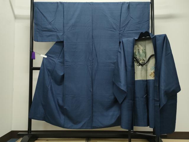 ■■■　サイズ　■■■ 【着物】 身丈 146.5cm（肩から） 裄丈 68.5cm 袖丈 48cm　縫込み 5cm 袖幅 34.5cm 前幅 27.5cm 後幅 32cm 着物縫いこみ 内揚げ 10cm 裄 お袖側 約1cm　身頃側 約0...