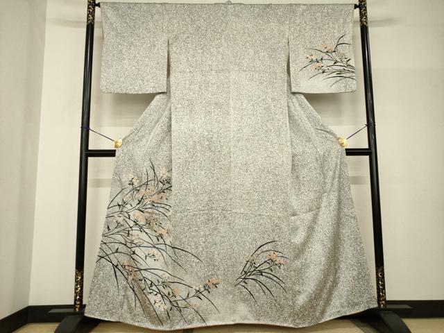 ■■■　サイズ　■■■ 身丈 158cm（肩から） 裄丈 65cm 袖丈 49cm　縫込み 3cm 袖幅 33cm 前幅 24cm 後幅 28cm 着物縫いこみ 内揚げ 4cm 裄 お袖側 約1cm　身頃側 約1cm ■■■　商品詳細　■■...