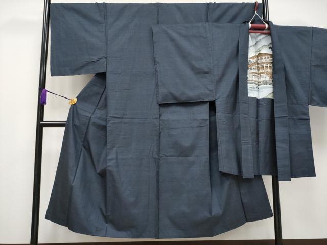 ■■■　サイズ　■■■ 【着物】 身丈 145cm（肩から） 裄丈 68cm 袖丈 49cm 袖幅 34cm 前幅 24.5cm 後幅 30cm 着物縫いこみ 内揚げ 6cm 裄 お袖側 約 1cm　身頃側 約 0cm 【羽織】 身丈 92...