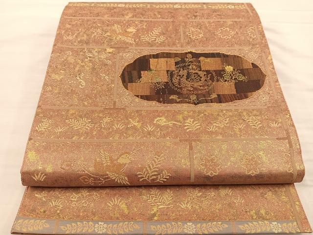 ■■■　サイズ　■■■ 長さ 428cm 幅 31cm程 ■■■　商品詳細　■■■ 【正絹】 詳細に関しましては、画像をご確認ください。 大変上質な逸品になります。 お安く出品致しますので、是非この機会にいかがでしょうか？ ■■■　注意事項...