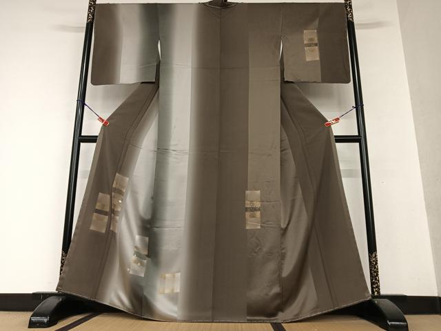 ■■■　サイズ　■■■ 身丈 162cm（肩から） 裄丈 68.5cm 袖丈 49.5cm　縫込み 7.5cm 袖幅 34cm 前幅 24.5cm 後幅 30.5cm 着物縫いこみ 内揚げ 7.5cm 裄 お袖側 約3cm　身頃側 約2cm...