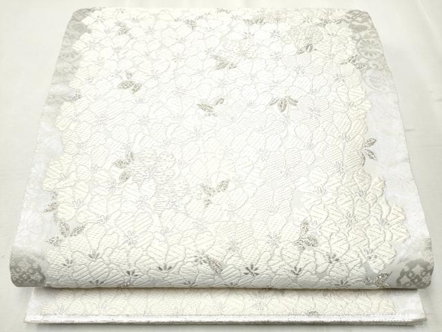 ■■■　サイズ　■■■ 長さ 444cm 幅 31cm程 ■■■　商品詳細　■■■ 【正絹】 状態は締めてはおりますが 特に目立ったシミ汚れなどもなく大変良い状態です。 大変上質な逸品になります。 お安く出品致しますので、是非この機会にいか...