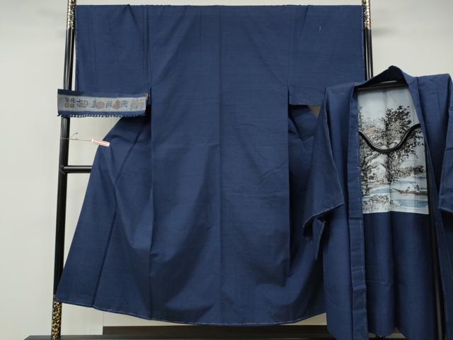 ■■■　サイズ　■■■ 【着物】 身丈 147cm（肩から） 裄丈 69.5cm 袖丈 51cm　縫込み 2.5cm 袖幅 34.5cm 前幅 26cm 後幅 31cm 着物縫いこみ 内揚げ 7cm 裄 お袖側 約1cm　身頃側 約2cm ...