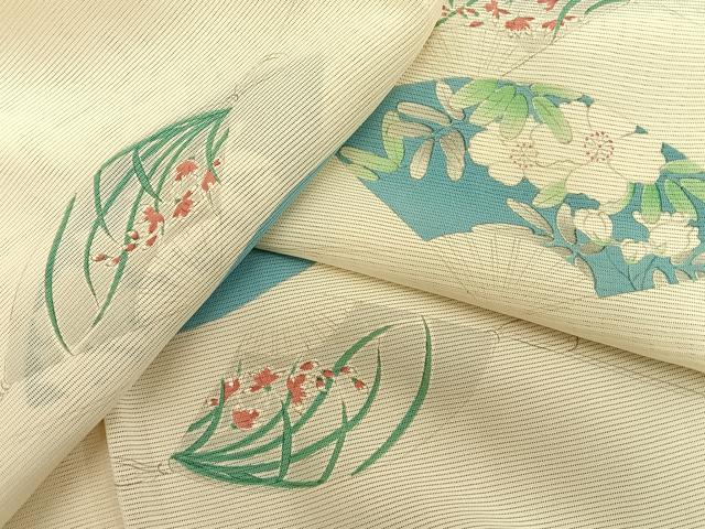 ■■■　サイズ　■■■ 身丈 159cm（肩から） 裄丈 65cm 袖丈 53cm　縫込み 3cm 袖幅 33.5cm 前幅 24cm 後幅 28.5cm 着物縫いこみ 内揚げ 5.5cm 裄 お袖側 約1.5cm　身頃側 約1cm ■■■...