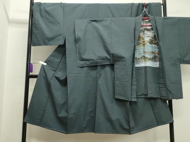 ■■■　サイズ　■■■ 【着物】 身丈 134cm（肩から） 裄丈 71.5cm 袖丈 47.5cm　縫込み 2.5cm 袖幅 36cm 前幅 28.5cm 後幅 32.5cm 着物縫いこみ 内揚げ 5.5cm 裄 お袖側 約1cm　身頃側...