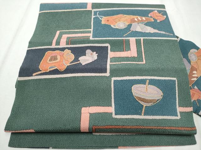 ■■■　サイズ　■■■ 長さ 365.5cm 幅 31cm程 ■■■　商品詳細　■■■ 【正絹】 状態は締めてはおりますが 特に目立ったシミ汚れなどもなく大変良い状態です。 大変上質な逸品になります。 お安く出品致しますので、是非この機会に...