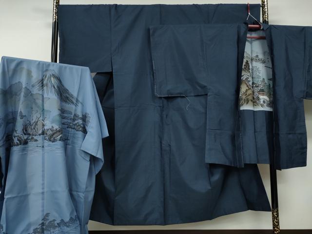 ■■■　サイズ　■■■ 【着物】 身丈 144cm（肩から） 裄丈 68cm 袖丈 48cm　縫込み 4cm 袖幅 34cm 前幅 25.5cm 後幅 30.5cm 着物縫いこみ 内揚げ 4cm 裄 お袖側 約1cm　身頃側 約2.5cm ...