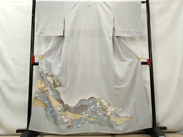 ■■■　サイズ　■■■ 身丈 157.5cm（肩から） 裄丈 65cm 袖丈 46.5cm　縫込み 7cm 袖幅 33.5cm 前幅 24cm 後幅 30cm 着物縫いこみ 内揚げ 5.5cm 裄 お袖側 約1.5cm　身頃側 約5.5cm...