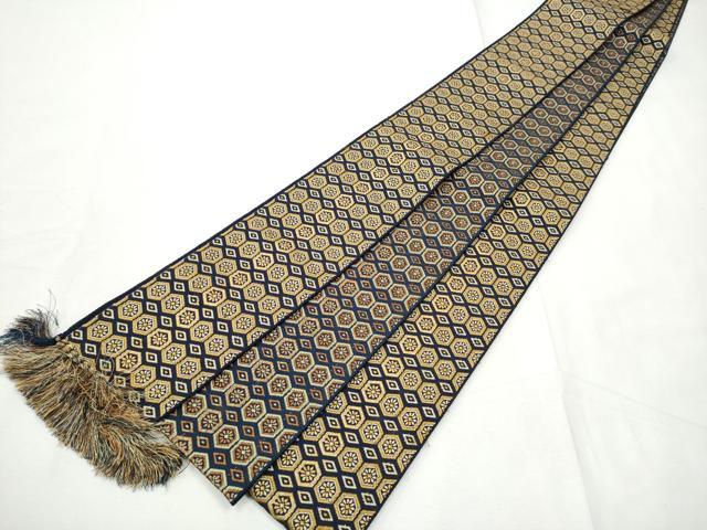 ■■■　サイズ　■■■ 長さ 402cm 幅 9cm程 ■■■　商品詳細　■■■ 【正絹】 状態は締めてはおりますが 特に目立ったシミ汚れなどもなく大変良い状態です。 本場筑前博多織は、福岡県福岡市博多区やその周辺で生産される絹織物です。 ...