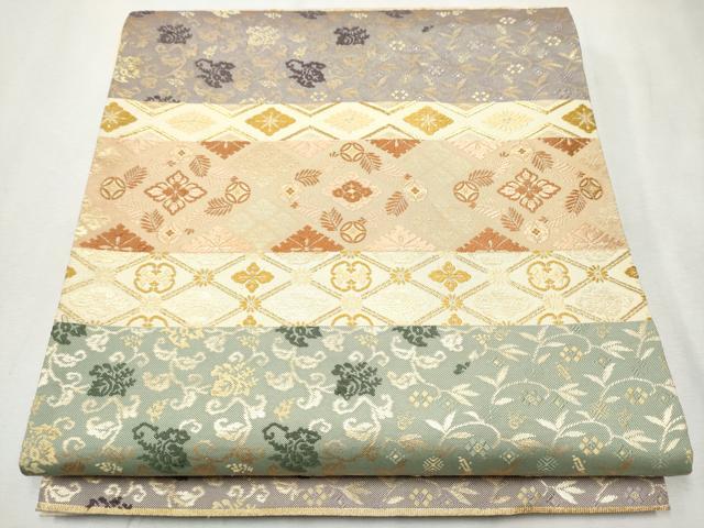 ■■■　サイズ　■■■ 長さ 452cm 幅 31cm程 ■■■　商品詳細　■■■ 【正絹・芯なし・関西仕立て】 状態は接写画像のように表地所々に糸よれ、裏地に薄い汚れがございます。 大変上質な逸品になりますのでぜひお手入れをされてお召しに...