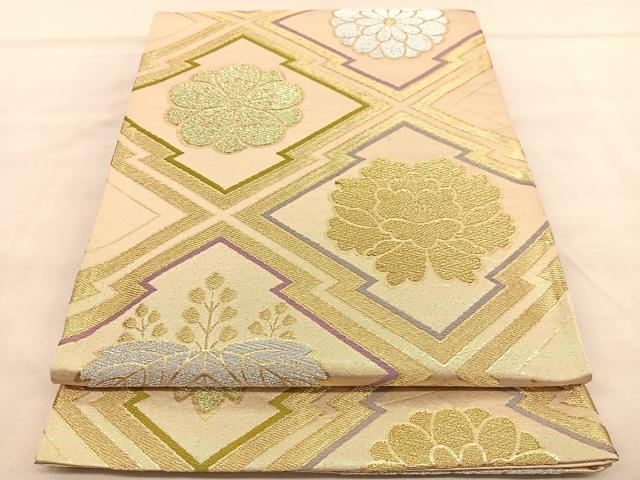 ■■■　サイズ　■■■ 長さ 398cm 幅 30cm程 ■■■　商品詳細　■■■ 【正絹・芯なし】 詳細に関しましては、画像をご確認ください。 大変上質な逸品になります。 お安く出品致しますので、是非この機会にいかがでしょうか？ ※汚れ等...