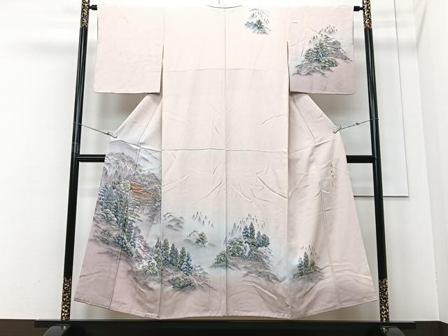 ■■■　サイズ　■■■ 身丈 150cm（肩から） 裄丈 62cm 袖丈 46cm　縫込み 6.5cm 袖幅 32.5cm 前幅 23.5cm 後幅 30cm 着物縫いこみ 内揚げ 11.5cm 裄 お袖側 約4cm　身頃側 約4cm ■■...