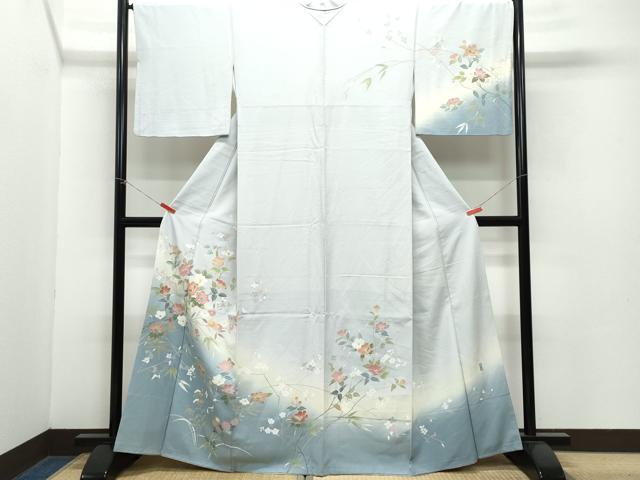 ■■■　サイズ　■■■ 身丈 163cm（肩から） 裄丈 67.5cm 袖丈 48cm　縫込み 4cm 袖幅 34.5cm 前幅 25cm 後幅 31cm 着物縫いこみ 内揚げ 4.5cm 裄 お袖側 約1.5cm　身頃側 約1cm ■■■...