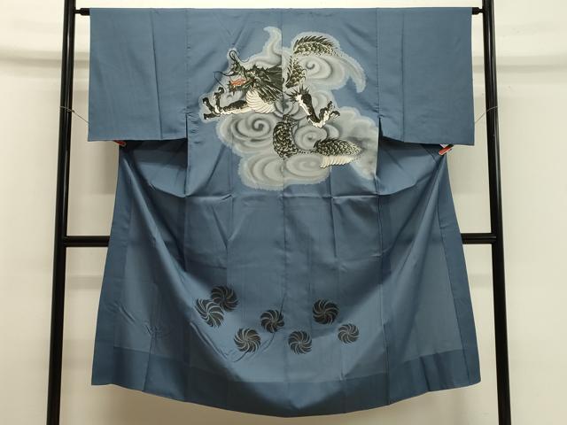 ■■■　サイズ　■■■ 身丈 136.5cm（肩から） 裄丈 64cm 袖丈 47cm　縫込み 2cm 袖幅 32cm 前幅 28.5cm 後幅 33cm 着物縫いこみ 内揚げ 0cm 裄 お袖側 約4cm　身頃側 約2cm ■■■　商品詳...