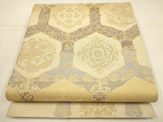 ■■■　サイズ　■■■ 長さ 448cm 幅 30.5cm程 ■■■　商品詳細　■■■ 【正絹】 状態は締めてはおりますが 特に目立ったシミ汚れなどもなく大変良い状態です。 大変上質な逸品になります。 お安く出品致しますので、是非この機会に...