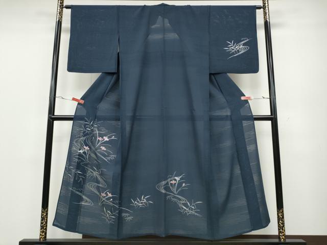 ■■■　サイズ　■■■ 身丈 152cm（肩から） 裄丈 63cm 袖丈 49cm　縫込み 3cm 袖幅 32.5cm 前幅 25cm 後幅 31cm 着物縫いこみ 内揚げ 10cm 裄 お袖側 約2.5cm　身頃側 約4cm ■■■　商品...