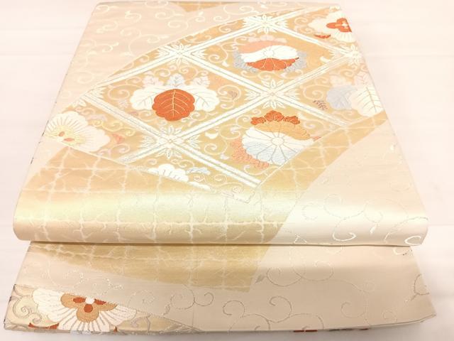 ■■■　サイズ　■■■ 長さ 424cm 幅 30.5cm程 ■■■　商品詳細　■■■ 【正絹】 詳細に関しましては、画像をご確認ください。 大変上質な逸品になります。 お安く出品致しますので、是非この機会にいかがでしょうか？ ■■■　注意...