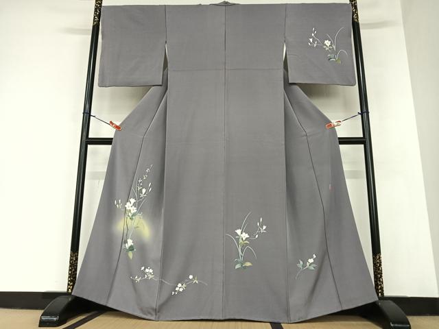 ■■■　サイズ　■■■ 身丈 162cm（肩から） 裄丈 68.5cm 袖丈 49.5cm　縫込み 4.5cm 袖幅 35cm 前幅 24cm 後幅 29.5cm 着物縫いこみ 内揚げ 3cm 裄 お袖側 約2cm　身頃側 約2.5cm ■...