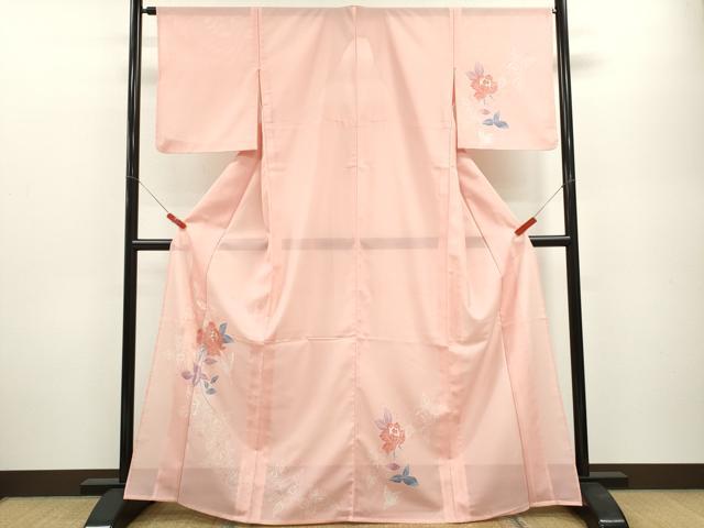 ■■■　サイズ　■■■ 身丈 163.5cm（肩から） 裄丈 65.5cm 袖丈 48.5cm　縫込み 3.5cm 袖幅 33cm 前幅 23.5cm 後幅 31cm 着物縫いこみ 内揚げ 0cm 裄 お袖側 約2cm　身頃側 約1.5cm...