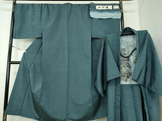 ■■■　サイズ　■■■ 【着物】 身丈 148.5cm（肩から） 裄丈 73.5cm 袖丈 49cm　縫込み 4cm 袖幅 38cm 前幅 24.5cm 後幅 30.5cm 着物縫いこみ 内揚げ 8.5cm 裄 お袖側 約1.5cm　身頃側...