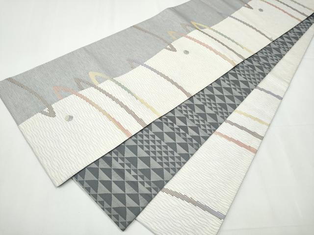 ■■■　サイズ　■■■ 長さ 444cm 幅 31cm程 ■■■　商品詳細　■■■ 【正絹】 状態は締めてはおりますが 特に目立ったシミ汚れなどもなく大変良い状態です。 大変上質な逸品になります。 お安く出品致しますので、是非この機会にいか...