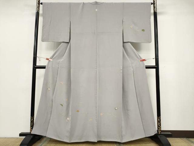 ■■■　サイズ　■■■ 身丈 162cm（肩から） 裄丈 65cm 袖丈 49cm　縫込み 5cm 袖幅 32.5cm 前幅 27cm 後幅 30.5cm 着物縫いこみ 内揚げ 1cm 裄 お袖側 約2.5cm　身頃側 約2cm ■■■　商...